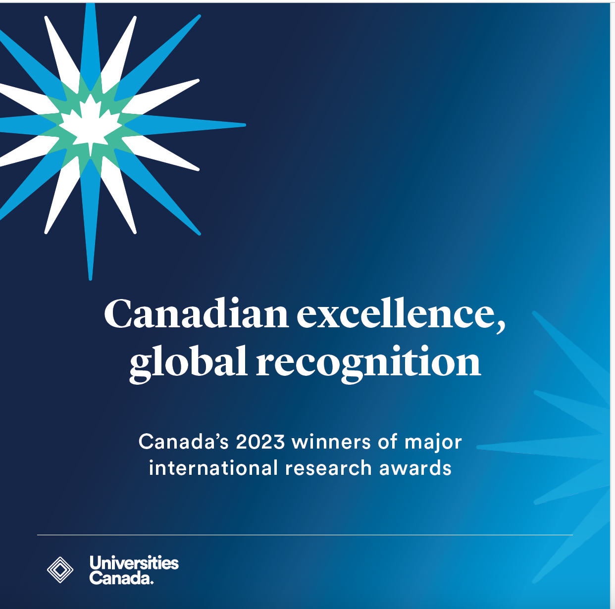 Canadian Excellence, Global Recognition — Canada’s 2023 winners of ...